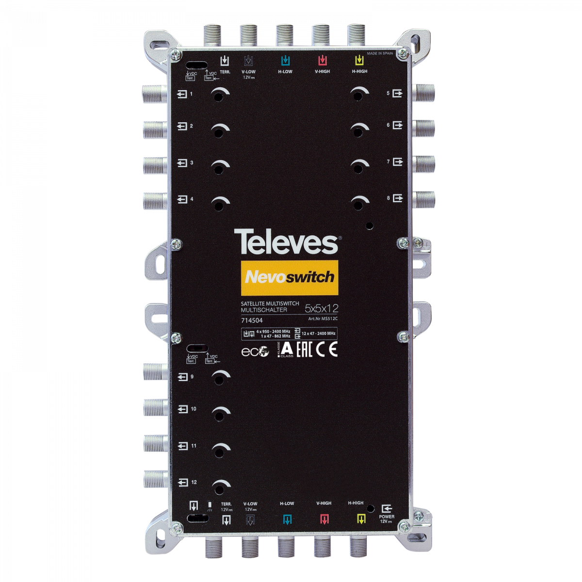 Televes Multiswitch 5/12 - Multiswitch - Net-Com.dk